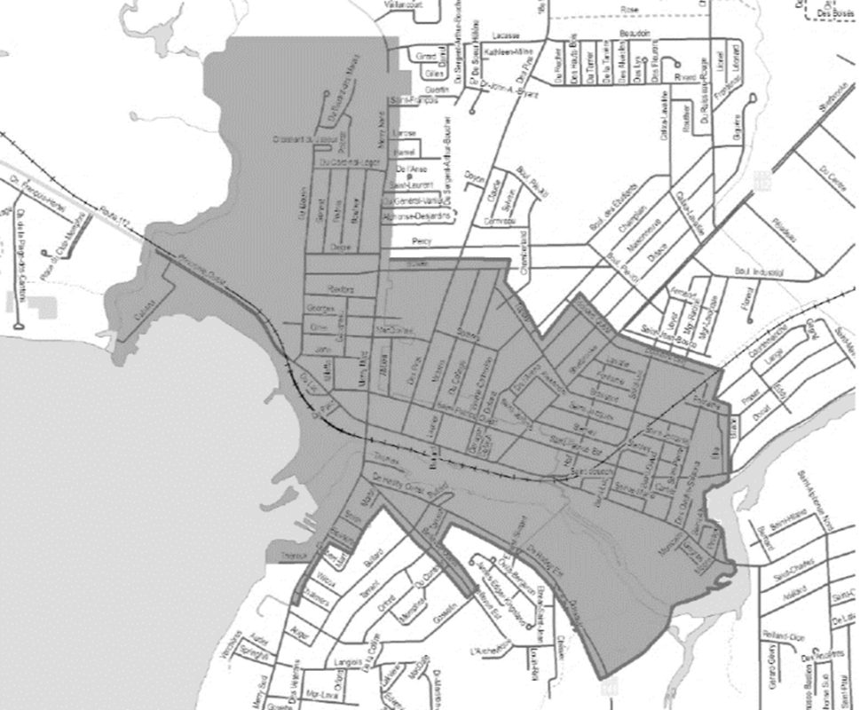 Patrimoine-Carte-centre-ville - Ville de Magog