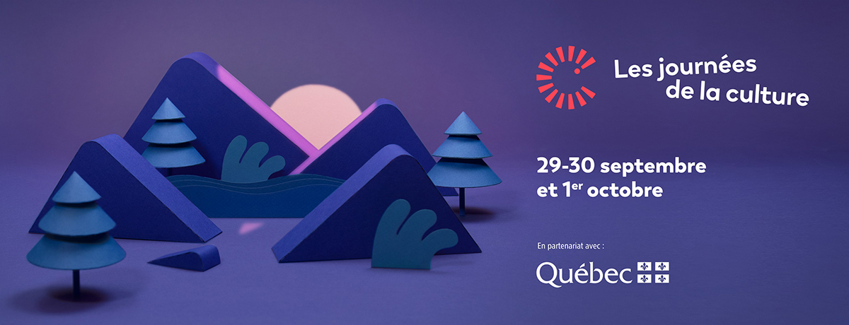 Communiqué - Participez à la 27e édition des Journées de la culture | 29, 30 septembre et 1er ...